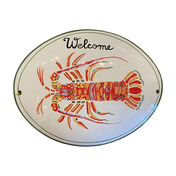 Lobster Welcome Sign – The Island Shop